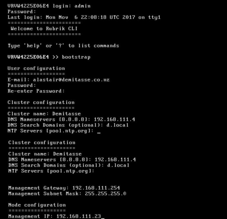 Rubrik Edge – Hands-on with ROBO data protection | Demitasse